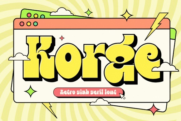 Korge Font - Free Font