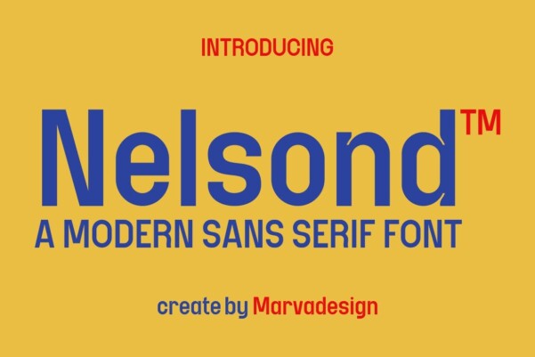 Nelsond Font - Free Font