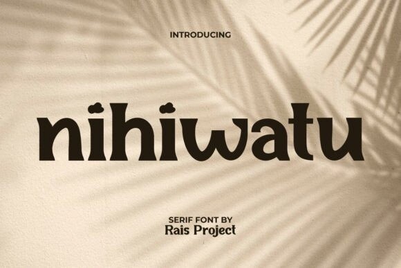 Nihiwatu Font - Free Font