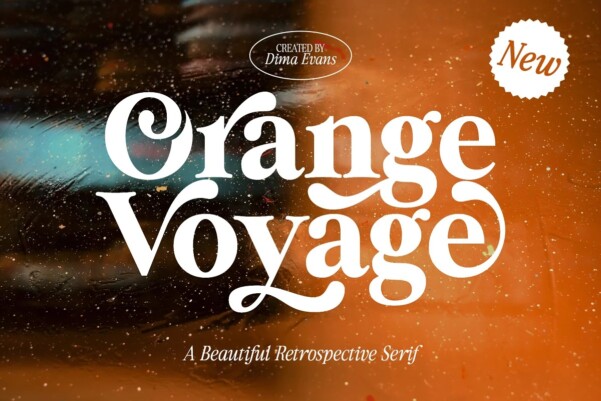 Orange Voyage Font - Free Font