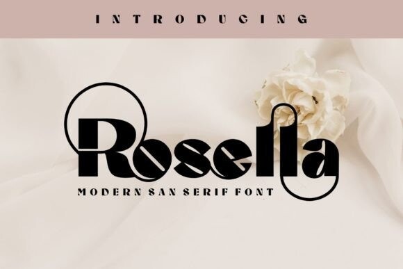 Rosella Display Font - Free Font