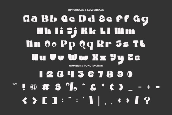 Round Block Font - Free Font