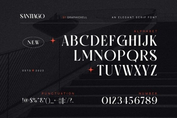 Santiago Font - Free Font