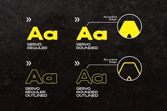 Servo Font - Free Font