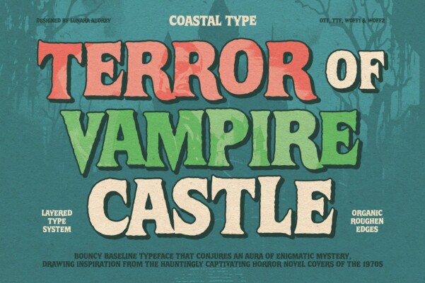 Terror Of Vampire Castle Font - Free Font