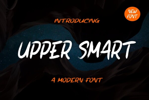 Upper Smart Font - Free Font