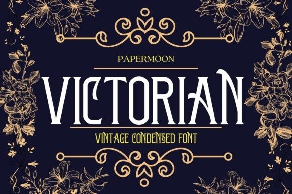 Victorian Vintage Font - Free Font