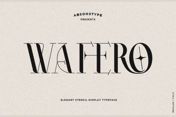 Wafero Font - Free Font