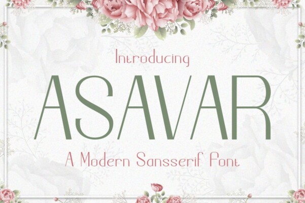 Asavar Font - Free Font