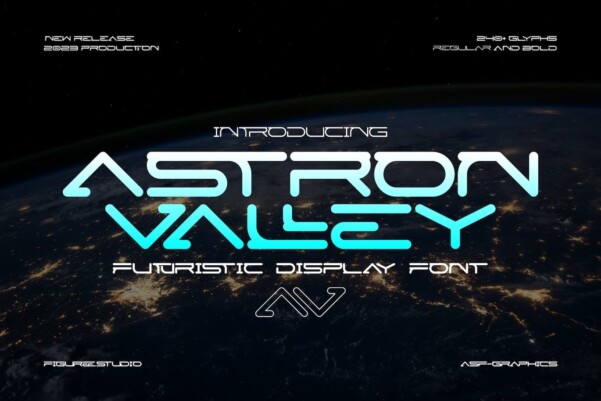 Astron Valley Font - Free Font