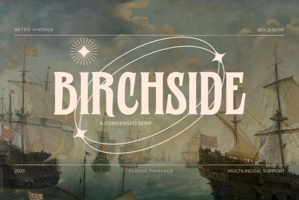 Birchside Font - Free Font