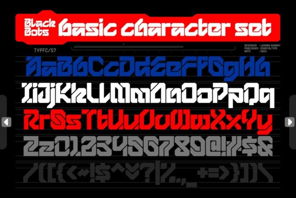 Blackbots Font - Free Font