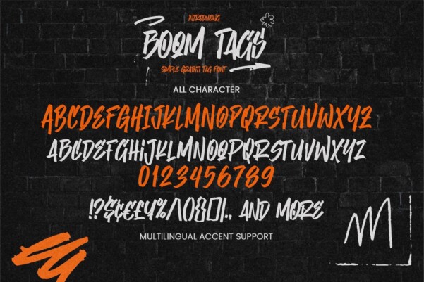 Boom Tags Font - Free Font