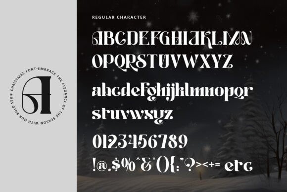 Christmas Frosty Font - Free Font