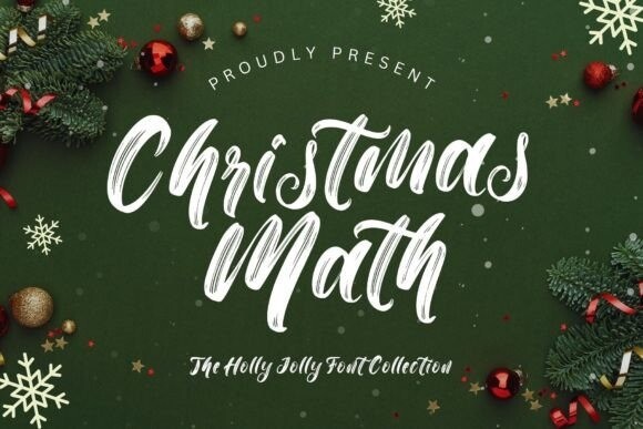 Christmas Math Font - Free Font