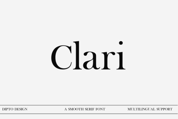 Clari Font - Free Font