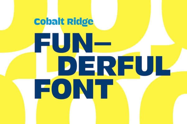 Cobalt Ridge Font - Free Font