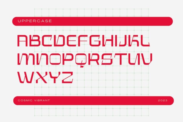 Cosmic Vibrant Font - Free Font