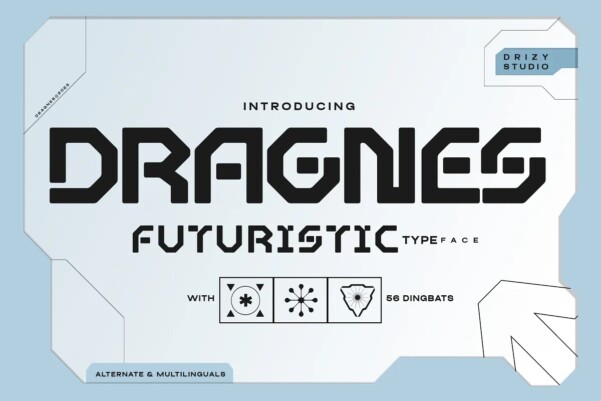 Dragnes Font - Free Font