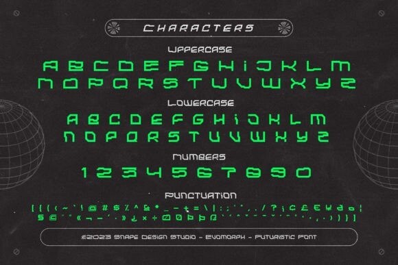 Evomorph Font - Free Font