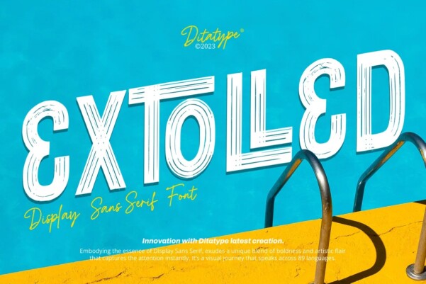 Extolled Font - Free Font