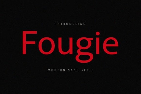 Fougie Font - Free Font