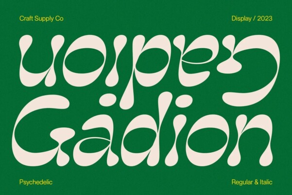 Gadion Font - Free Font