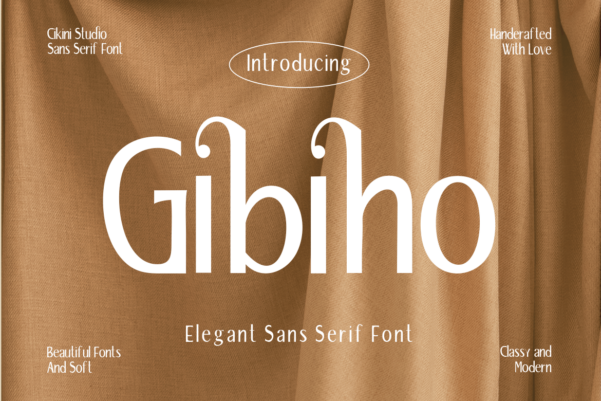 Gibiho Font - Free Font