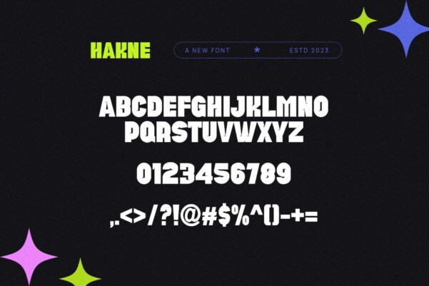 Hakne Font - Free Font