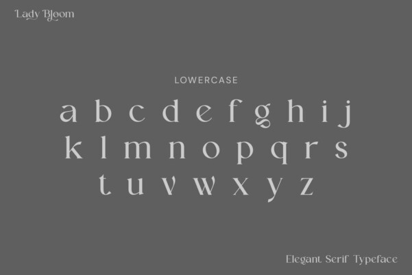 Lady Bloom Font - Free Font