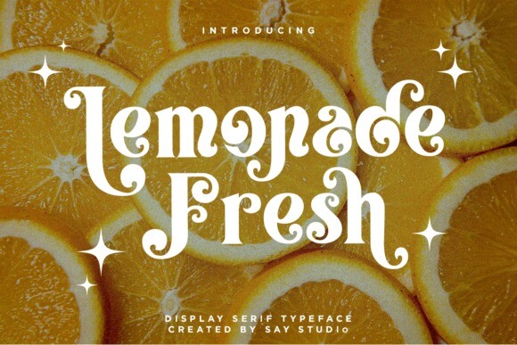 Lemonade Fresh Font - Free Font