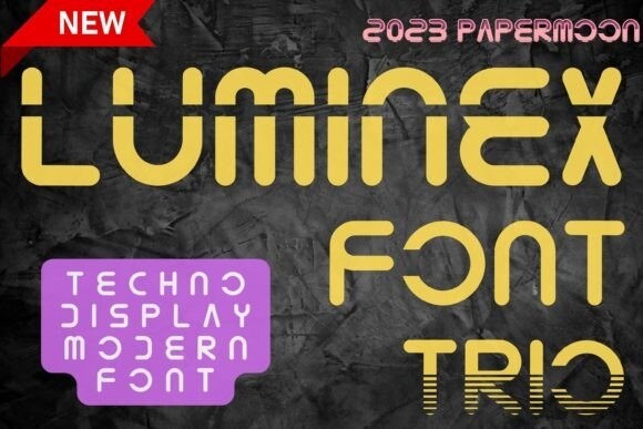 Luminex Trio Font - Free Font