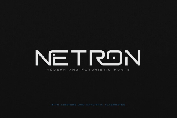 Netron Font - Free Font