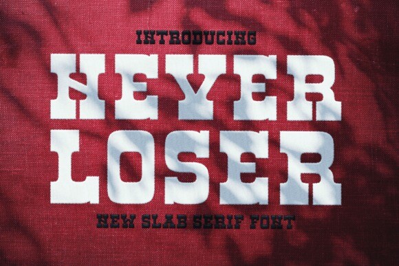 Never Loser Font - Free Font