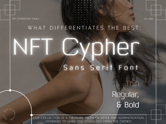 Nft Cypher Font - Free Font
