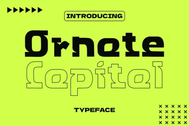 Ornate Capital Font - Free Font