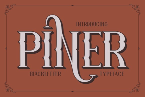 Piner Font - Free Font