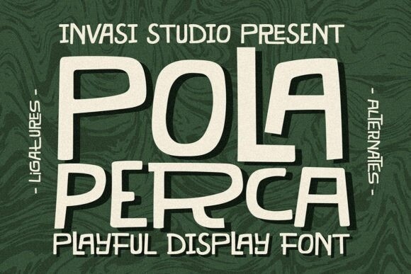 Pola Perca Font - Free Font