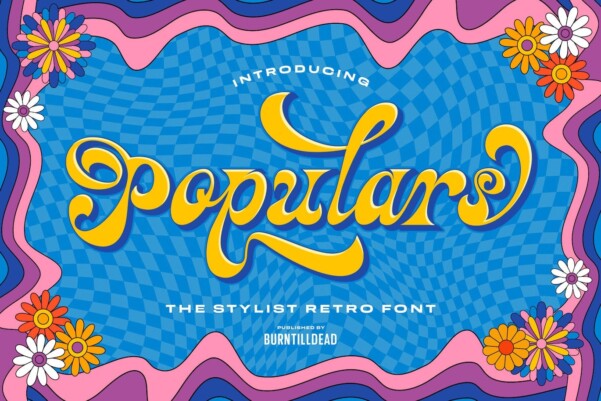 Populars Font - Free Font