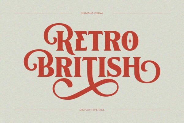 Retro British Font - Free Font
