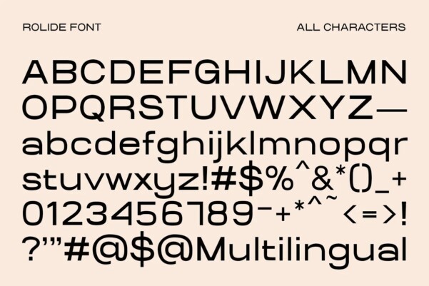 Rolide Font - Free Font