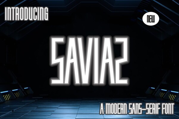 Saviaz Font - Free Font