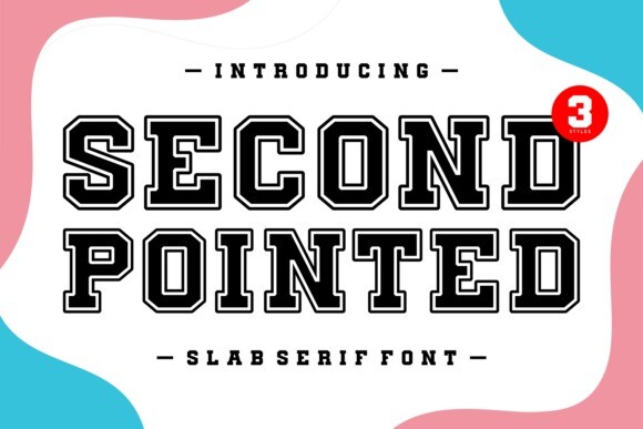 Second Pointed Font - Free Font