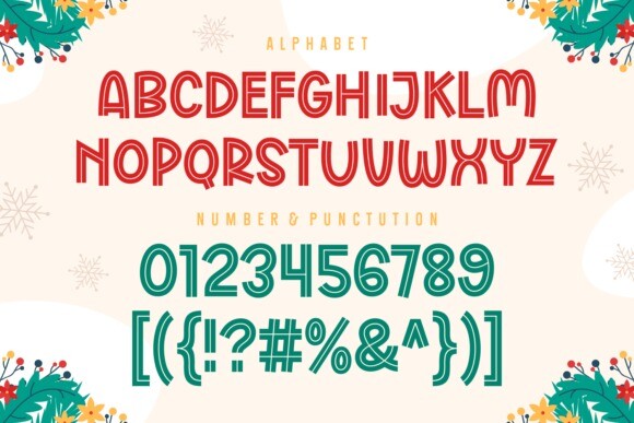 Share Xmas Font - Free Font