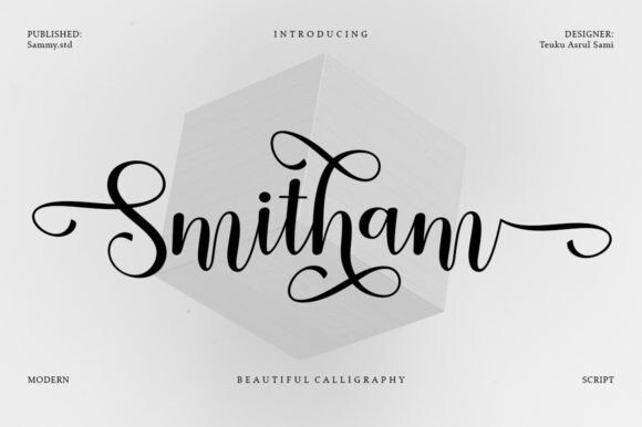 Smitham Font - Free Font