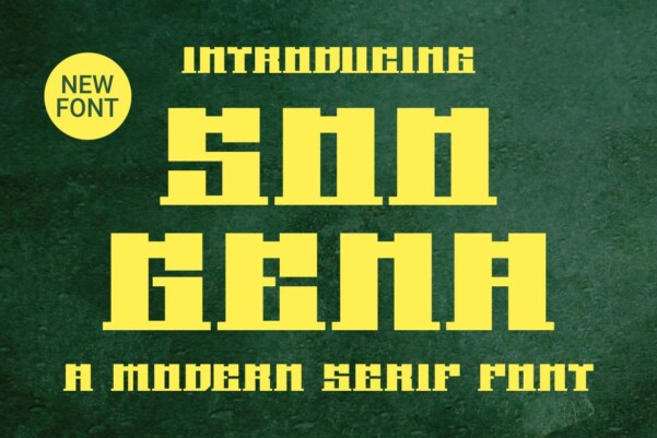 Soo Gena Font - Free Font
