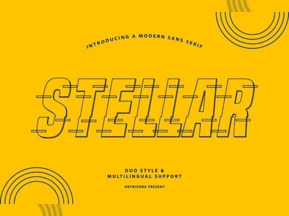 Stellar Display Font - Free Font
