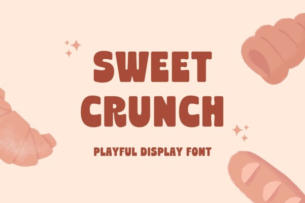 Sweet Crunch Font - Free Font