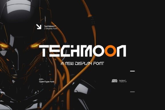 Techmoon Font - Free Font