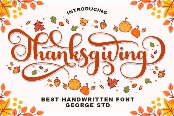 Thanksgiving Font - Free Font